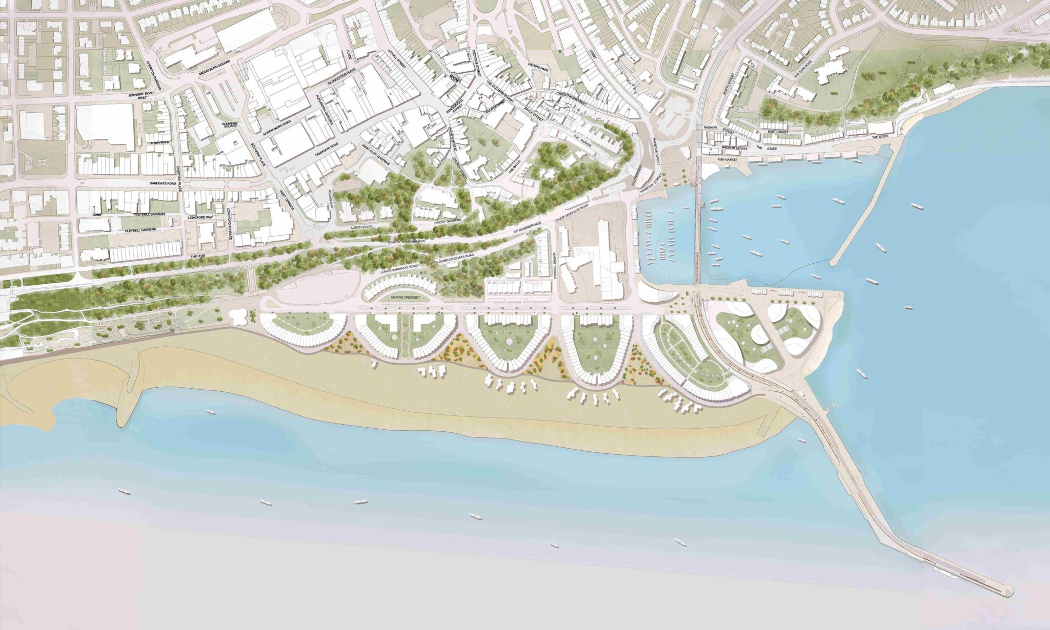 Folkestone Seafront - Sea Defences and Solutions | Folkestone Seafront