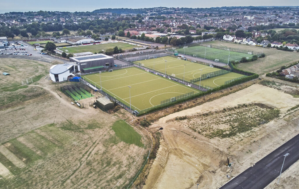 Folkestone's New Athletics Track - Building Potential | Folkestone Sport