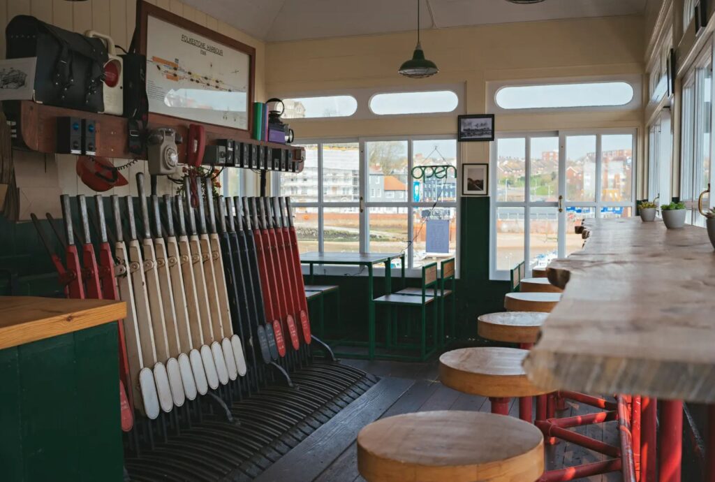 Harbour Station Signal Box - Changing Through Time | Folkestone